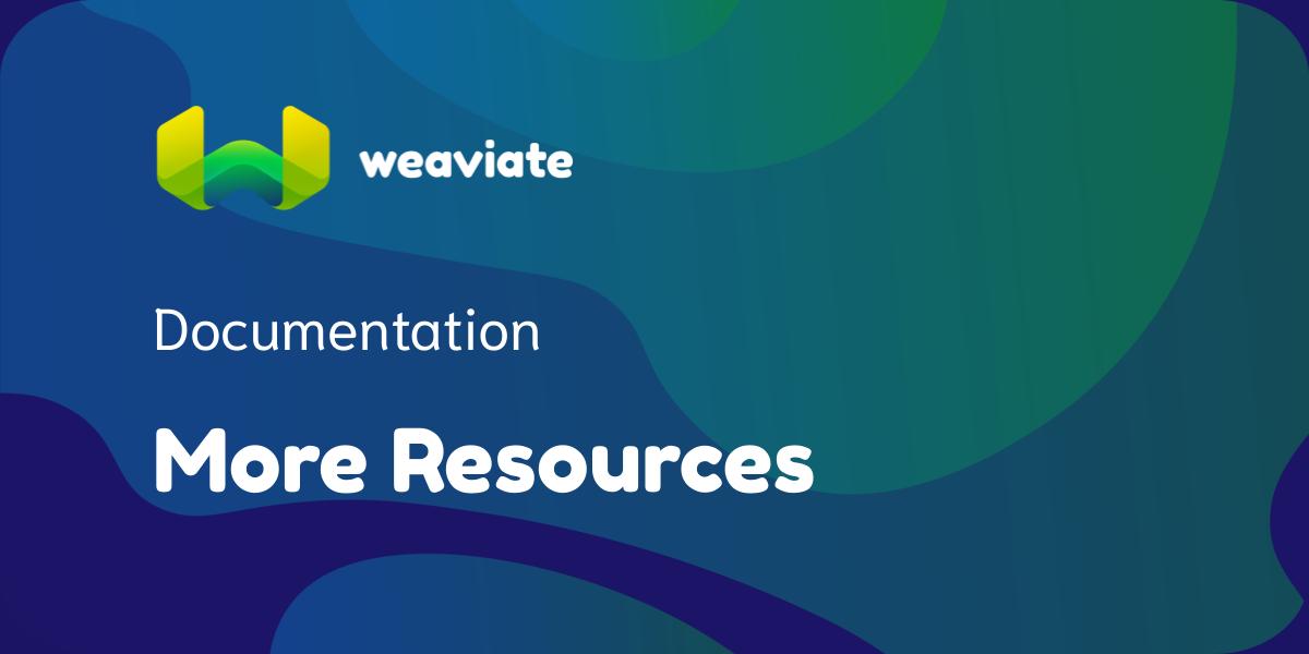 Release Notes | Weaviate Documentation